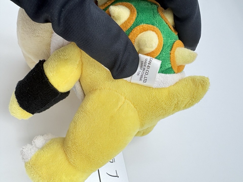 Rare Bowser Jr. Koopa Baby Super Mario bros Sanei Plush doll Toy ...