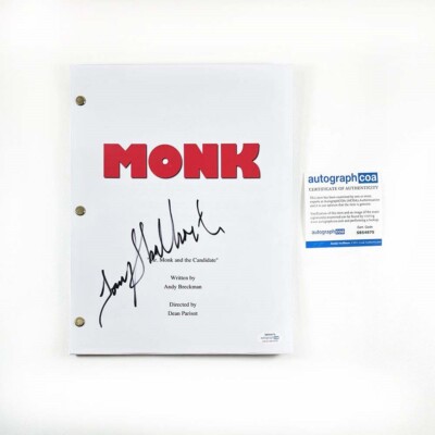 Tony Shalhoub Monk Script Hand Signed Autographed ACOA COA | eBay