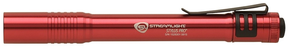 Streamlight Stylus Pro® LED Penlight Flashlight Red 66120 | eBay