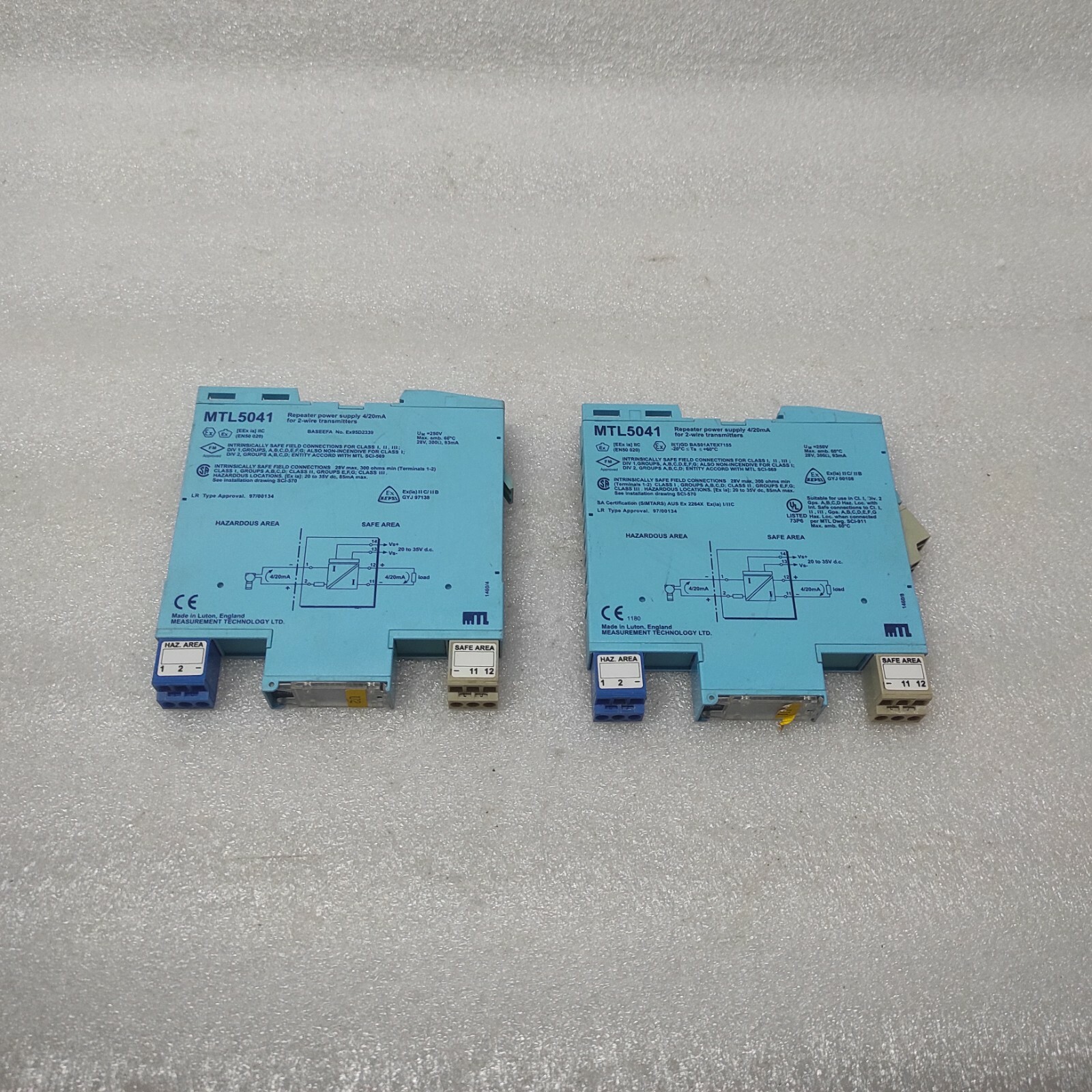 MEASUREMENT TECHNOLOGY MTL5041 REPEATER POWER SUPPLY MTL 5041 | eBay