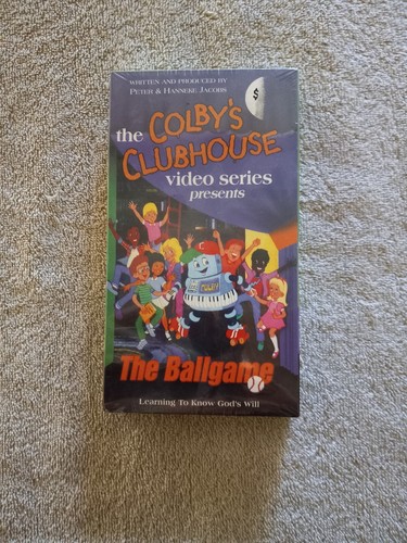 Rare VHS Tape The Colby Clubhouse still in original packaging Unopened ...