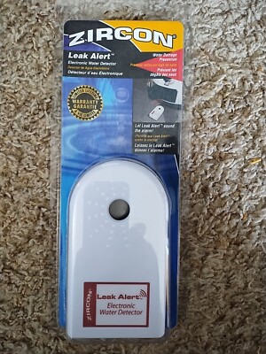 Zircon Leak Alert Electronic Water Detector Loud Alarm Floats & Signals ...