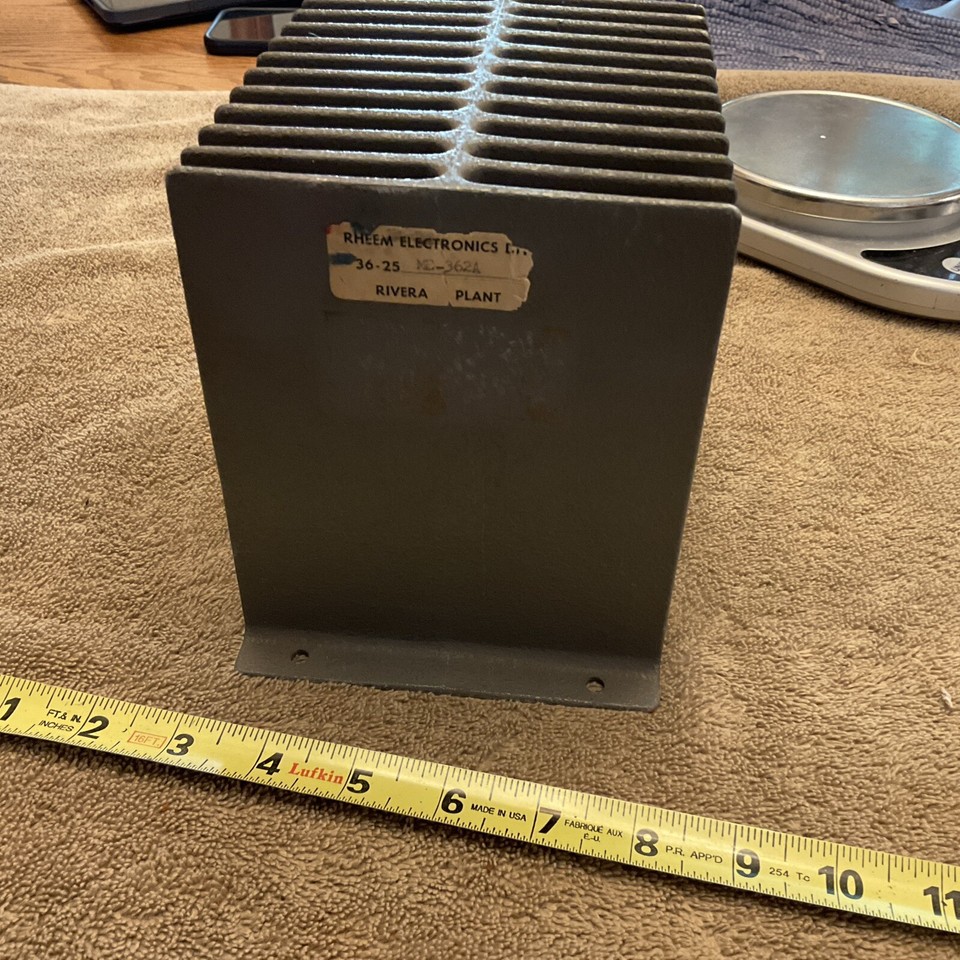 Military Radio Antenna RF Dummy Load Resistor Rheem ME-362A W/ Type N ...