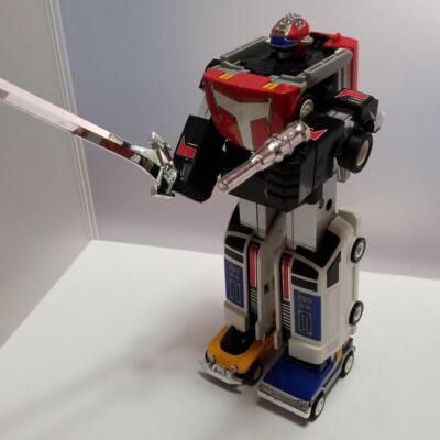 Power Rangers Sentai Turboranger DX Turbo Robo Megazord BANDAI Japan w ...