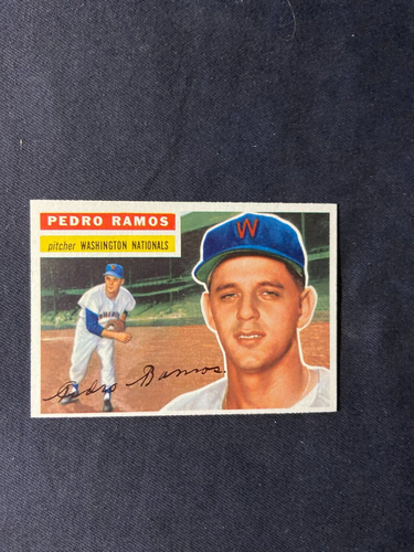 Beautiful pack fresh 1956 Topps Est NM #49 Pedro Ramos WB | eBay