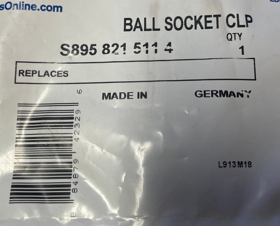 MERITOR WABCO Ball Socket Clip S895 821 511 4 | eBay
