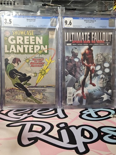 Showcase 22 Cgc 3.5 And Ultimate Fallout Cgc 9.6 Bundle. | eBay