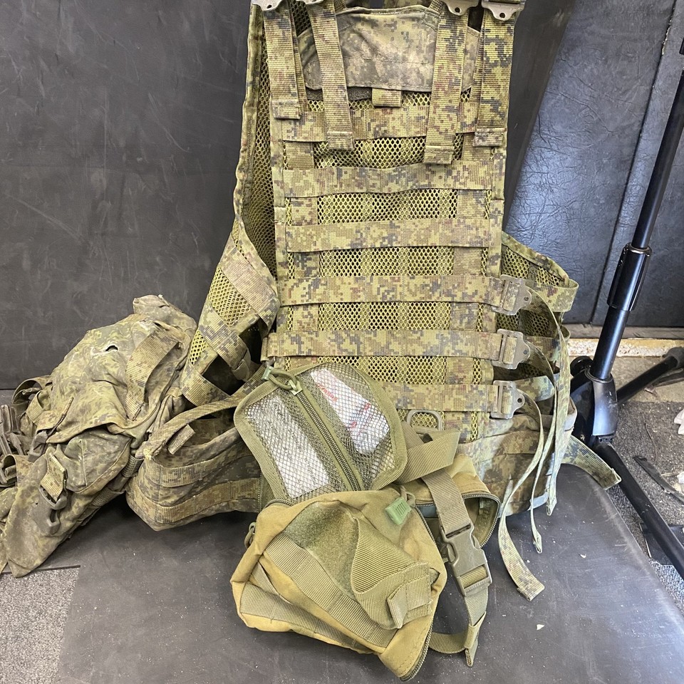 Original Russian 6Sh117 Ratnik Military Modular Vest – War in Ukraine ...