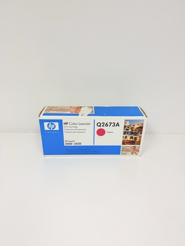 New Genuine HP Q2673A Magenta Toner Color LaserJet 3500 3550 New ...