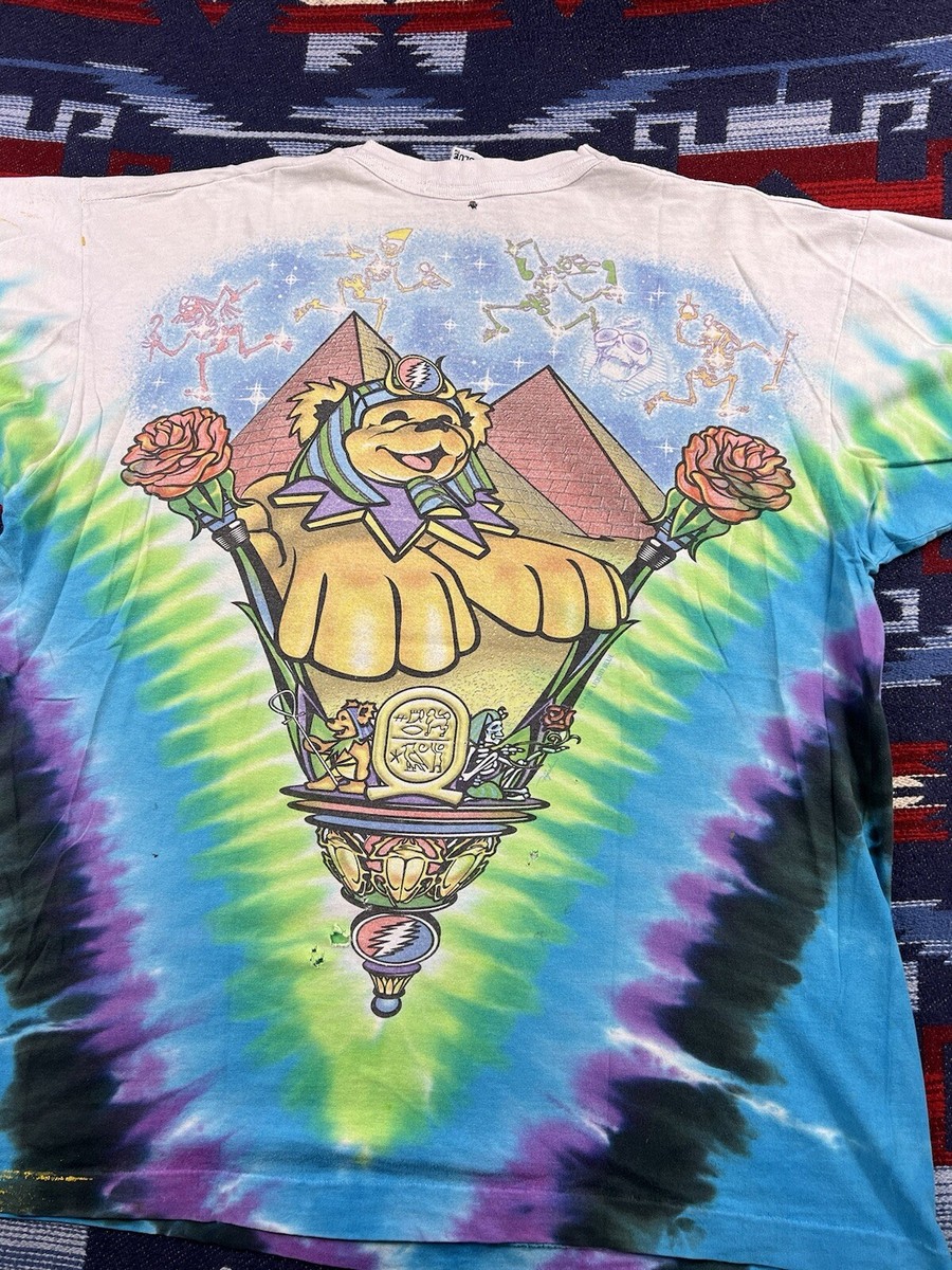 Vtg 90s Grateful Dead T Shirt Liquid Blue Sphinx Pharaoh Vtg 90s Grateful Dead T Shirt Liquid Blue Sphinx Pharaoh