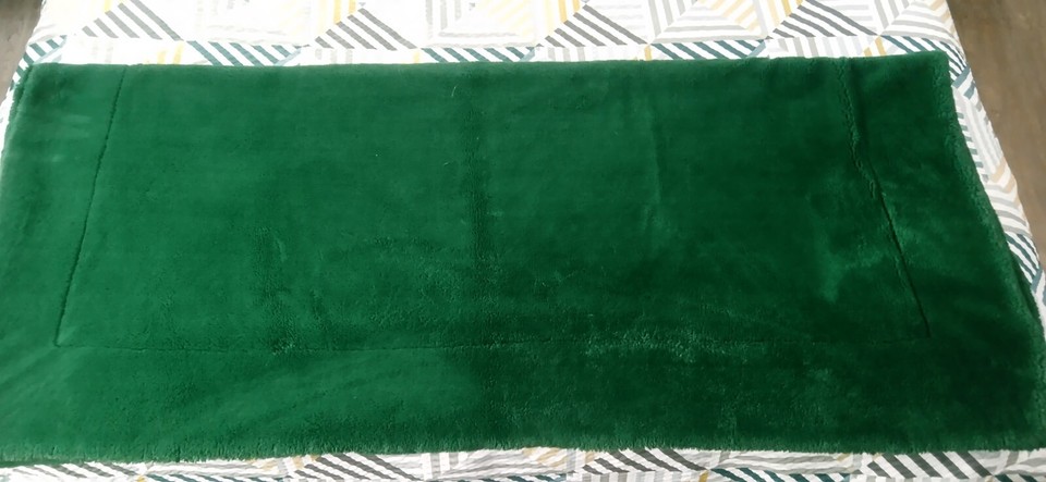 Thick Plush Green Throw Blanket - Queen | eBay