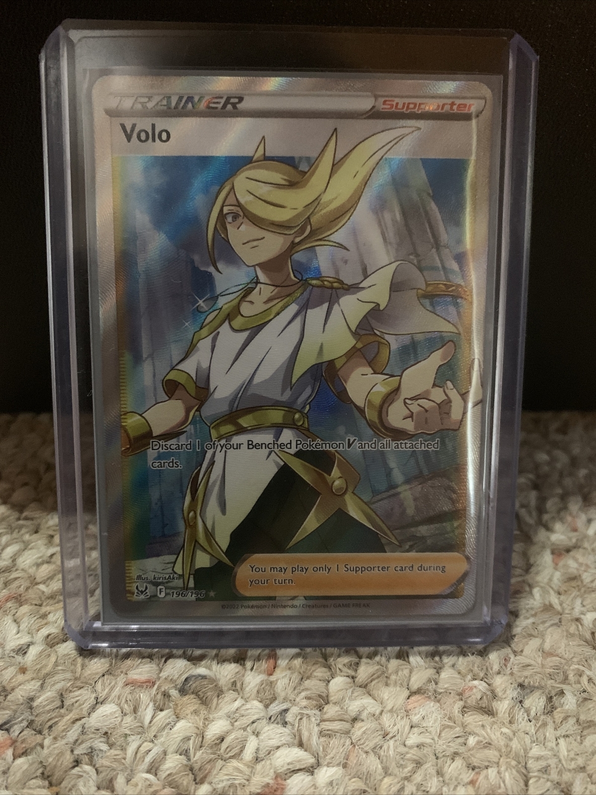 Pokemon TCG - Lost Origin - Trainer - Volo 196/196 - Near Mint | eBay