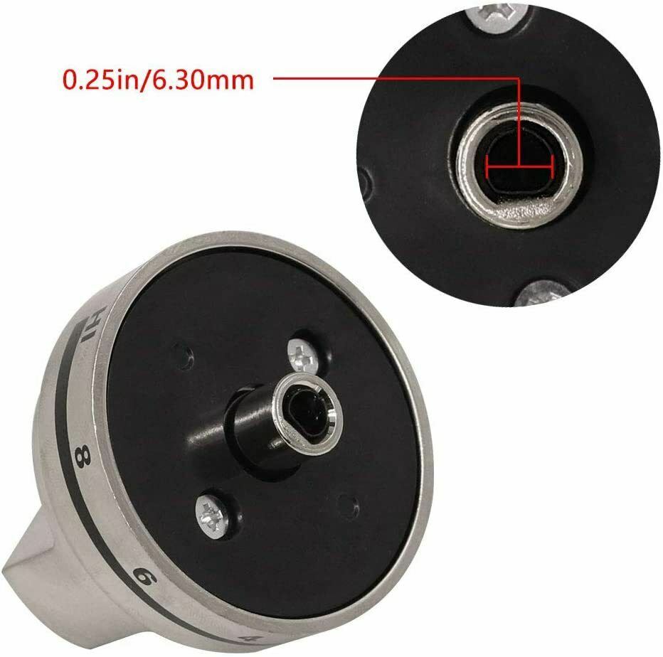 Burner Knob Compatible with LG Range ( 5 PCs ) LDG3035ST LRG3095ST ...