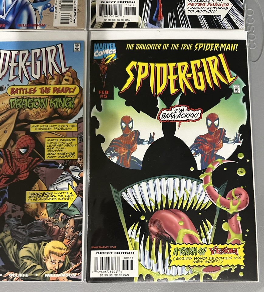 SPIDER-GIRL Lot #2 3 4 5 8 9 10 11 12 13 82 83 - 1st app Darkdevil, Venom | eBay