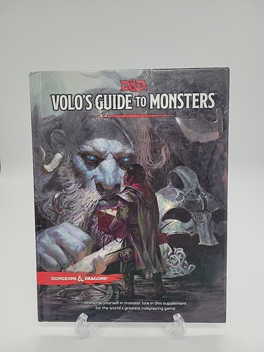 Dungeons & Dragons Volo's Guide to Monsters - Hardcover First Printing ...