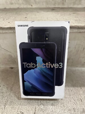 OB Samsung Galaxy Tab Active3 SM-T577UZKDN14 8" 64GB Cellular LTE ...