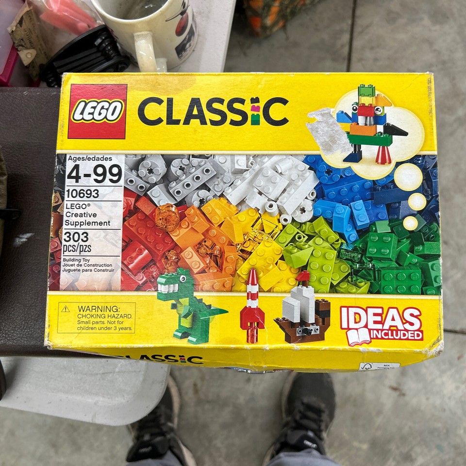 New LEGO CLASSIC 10693 Creative Supplement IDEAS INCLUDED 303 Pieces ...