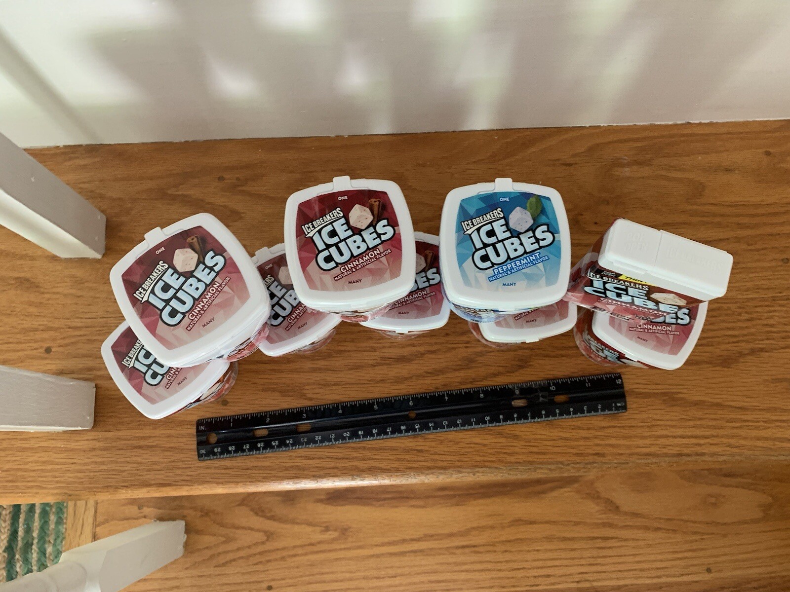 18 Ice Breakers Ice Cubes Containers Empty Plastic Cases | eBay