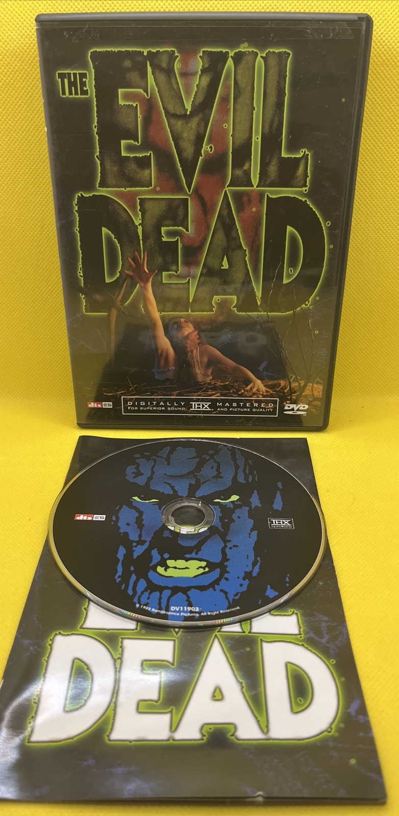 📦 The Evil Dead (DVD, Made In 1982, Bruce Campbell, Ellen Sandweiss ...