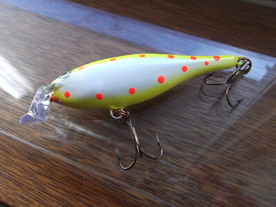 Custom Painted Rapala Shallow Shad Rap SSR-9 Chinese Measles, G Finish ...