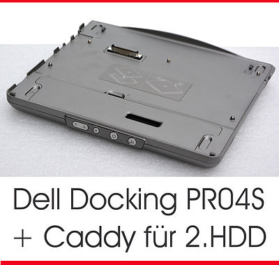 Dell Docking Station Mediabase PR04S For Latitude X300 M300 + Caddy 2 ...