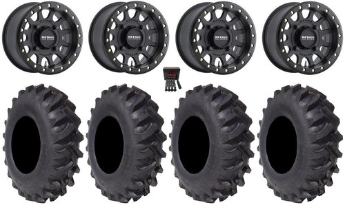 Method 401 Bdlk 14" Wheels Bk 5+2 30" Interforce R1 Tires Can-Am ...
