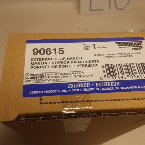 NEW Exterior Door Handle-Outside Door Handle Dorman 90615 (FREE ...