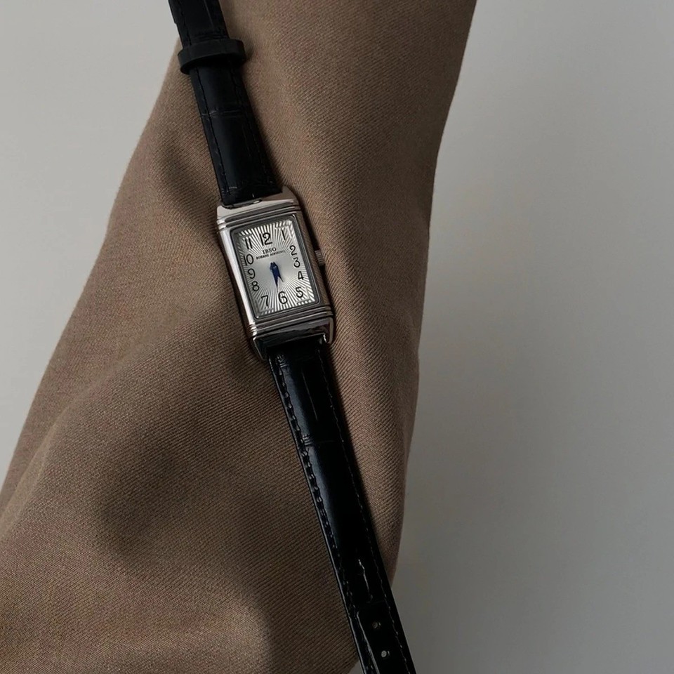 Retro Reverso Style Square Leather Quartz Watch – 2025 Slide Design ...