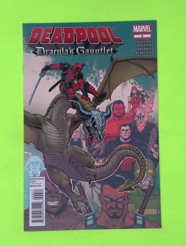 Deadpool Dracula's Gauntlet #6 2014 Marvel Comics High Grade Comic Book ...