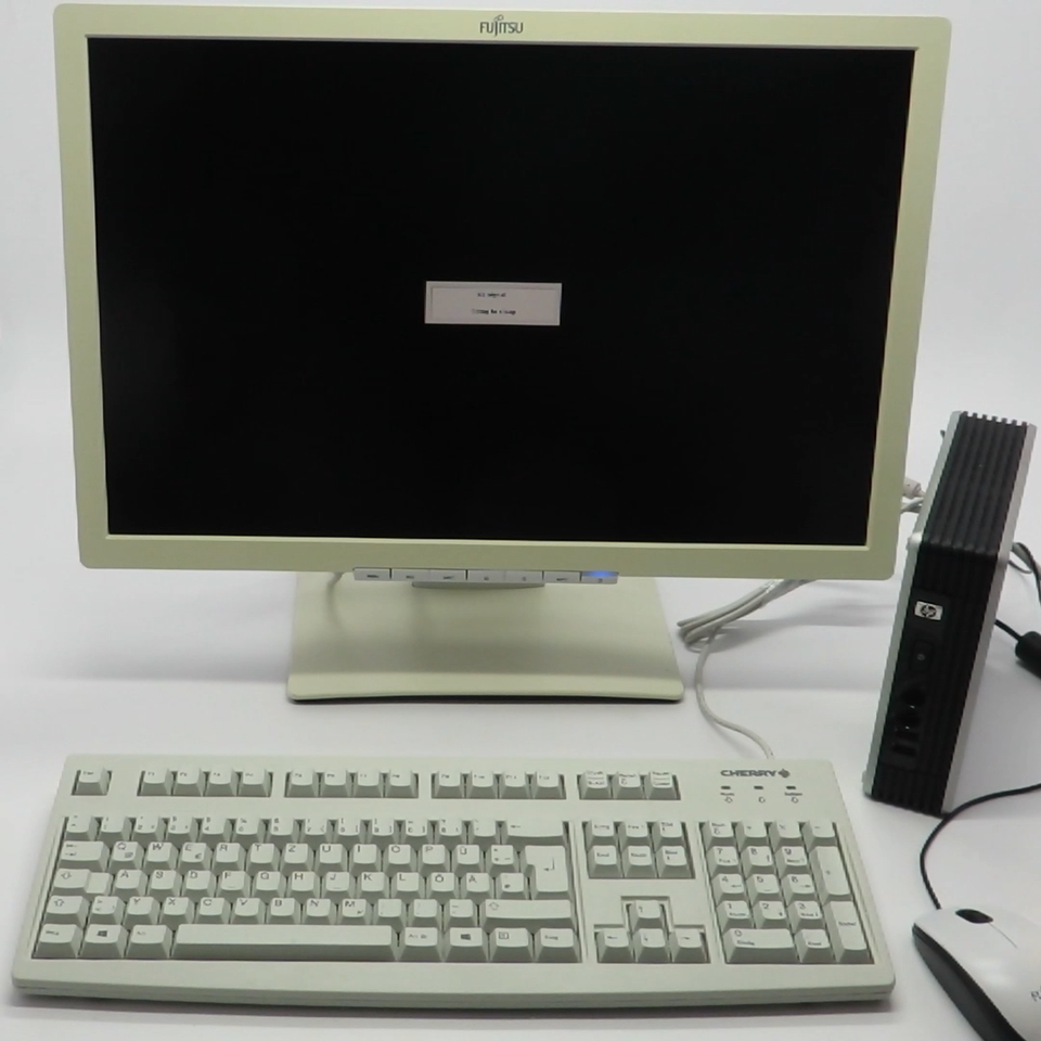 HP MINI COMPUTER PC For Windows 98 Old DOS Games 800MHZ 60GB SSD ...