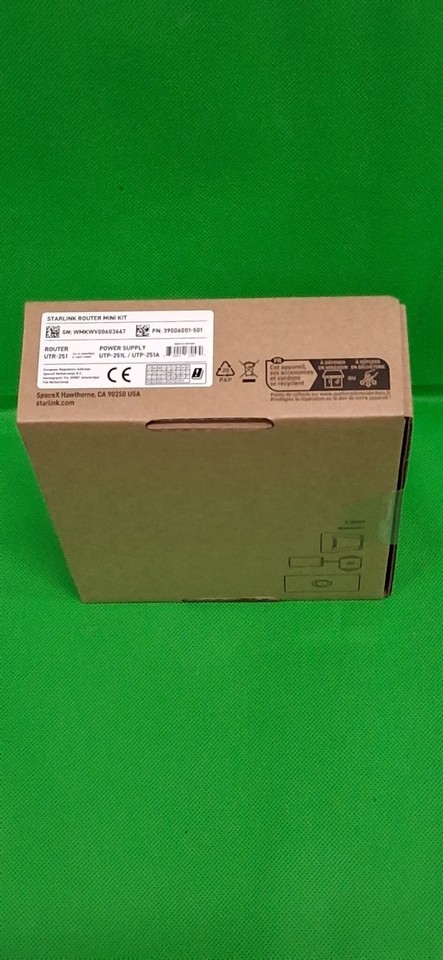 Starlink Router Mini Kit UTR-251 - - WIFI Range Extender factory sealed ...