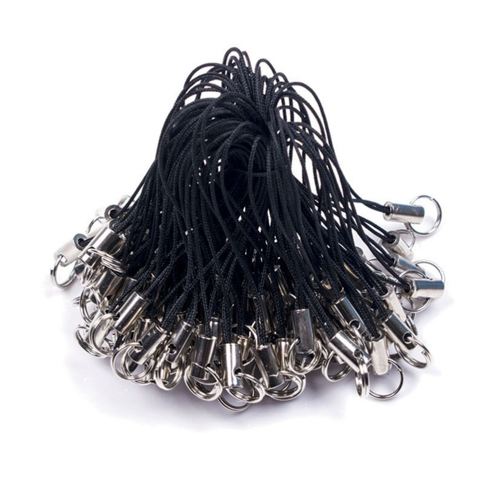 100 Pcs Cell Phone String Mobile Rope Jewelry Wrist Straps for Women ...