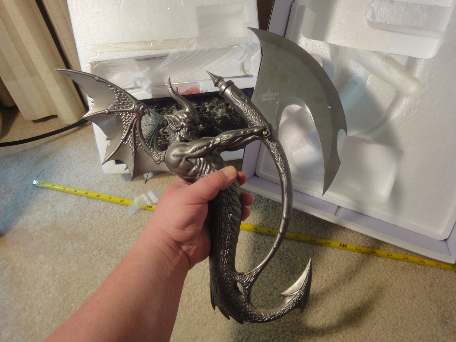 Paul Ehlers Fantasy Master "Mythos" PE-602SL Demon, Devil knife, axe ...