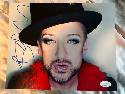 Boy George signed JSA COA 8x10 Culture Club psa bas | eBay Australia