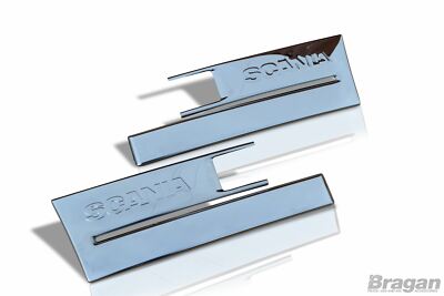 Side Step Indicator Panel Chrome Trim Cover For Scania 4 R P G 6 Series ...