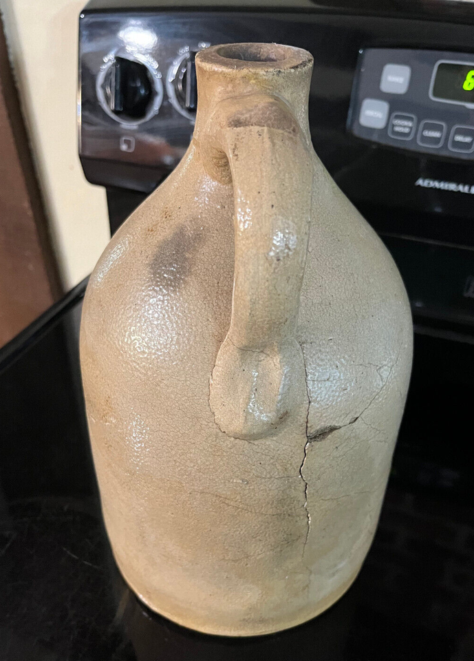 Stoneware Jug One Gallon SS Pierce & Co. Corner Tremont & Court Streets ...