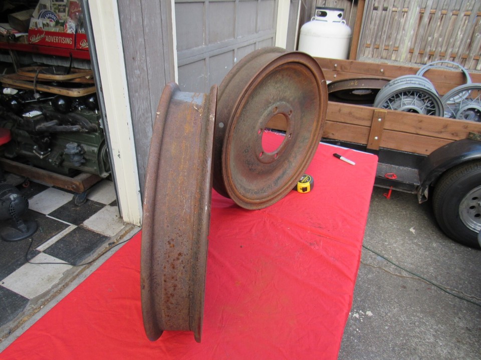 Early Packard 23-inch 6 lug disc wheels | eBay