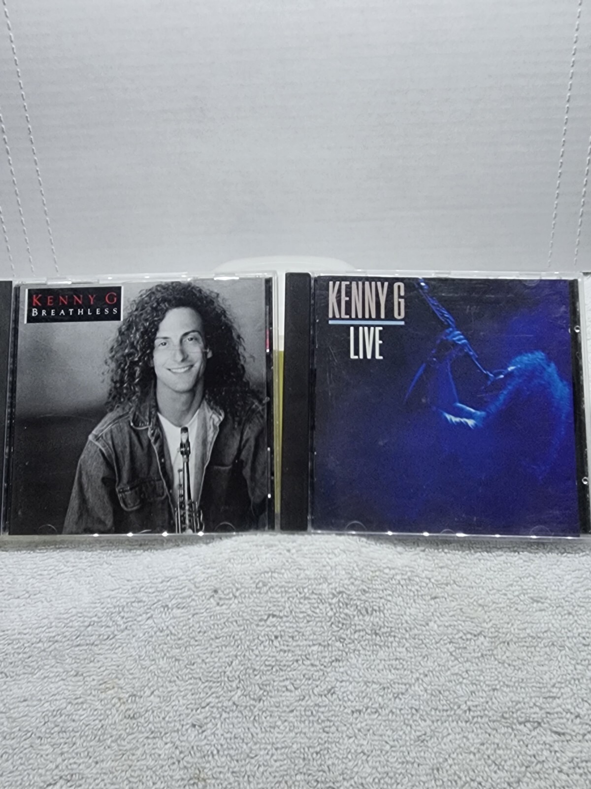 Kenny G 2 CD Lot / Breathless / Live / Music CDs Very Good Condition ...