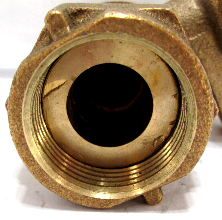 McDonald ~ 1" ~ Brass Ball Valve Curb Stop CTS ~ With Lockwing ~ 300 ...