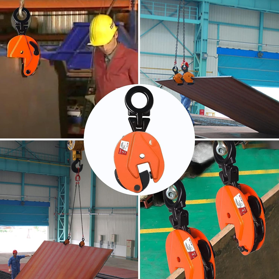 Plate Lifting Clamp 4400Lbs Plate Clamp 2T Vertical Lifting Clamps Jaw ...