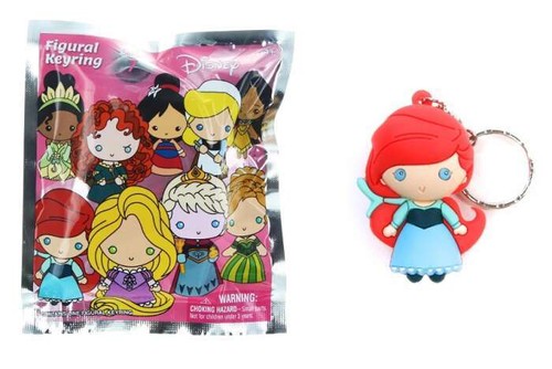 MONOGRAM 3-D FIGURAL KEY CHAIN DISNEY PRINCESSES SERIES 7 ARIEL NEW w ...