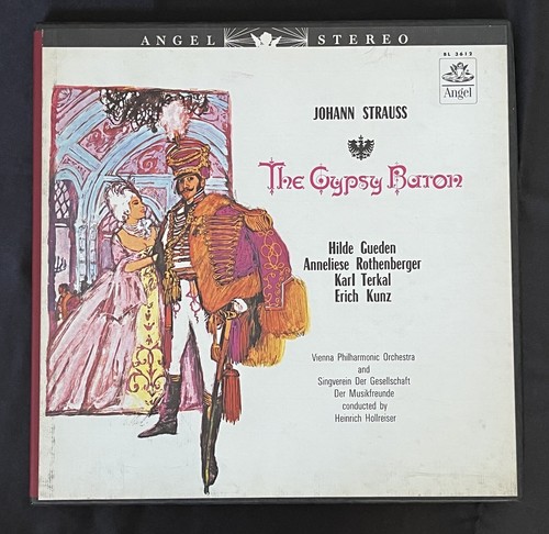 JOHANN STRAUSS The Gypsy Baron 1958 2 LP Box Set w/ 16-Page Booklet BL ...