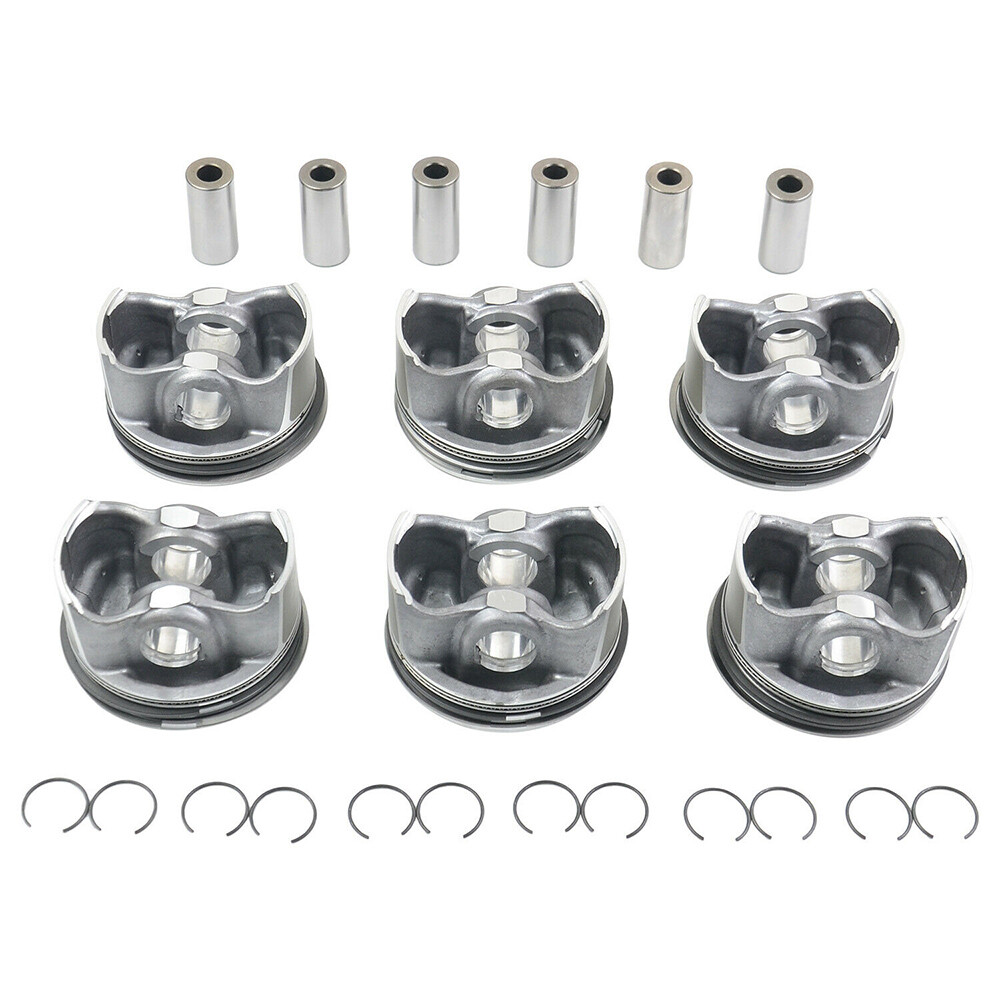 Pistons & Rings Set Φ88mm For M272 Mercedes-Benz C300 E280 E300 S300 2 ...