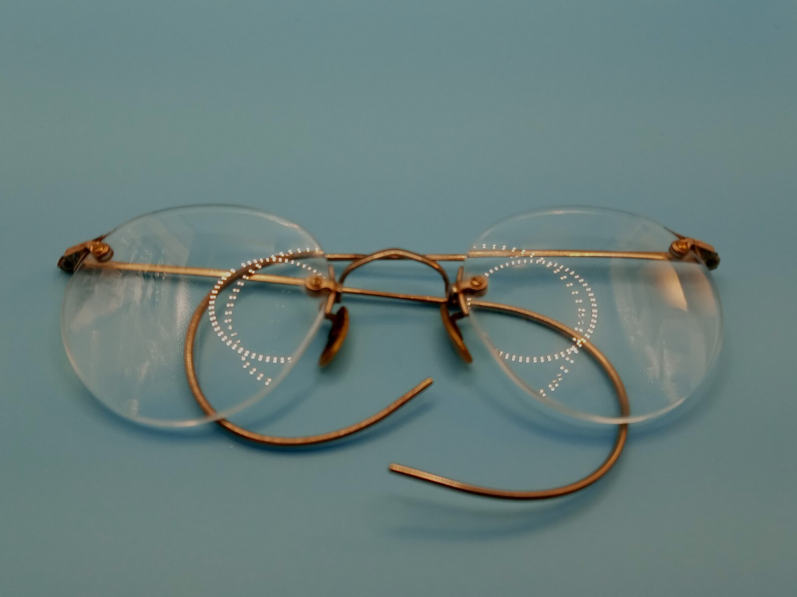 Vintage 1930s Eyeglasses Frame 1/10 12KGF Gold Filled Frames | eBay
