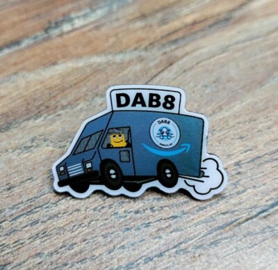New Amazon Peccy Pin DAB8 Launch Step Van Employee Driver Swag | eBay
