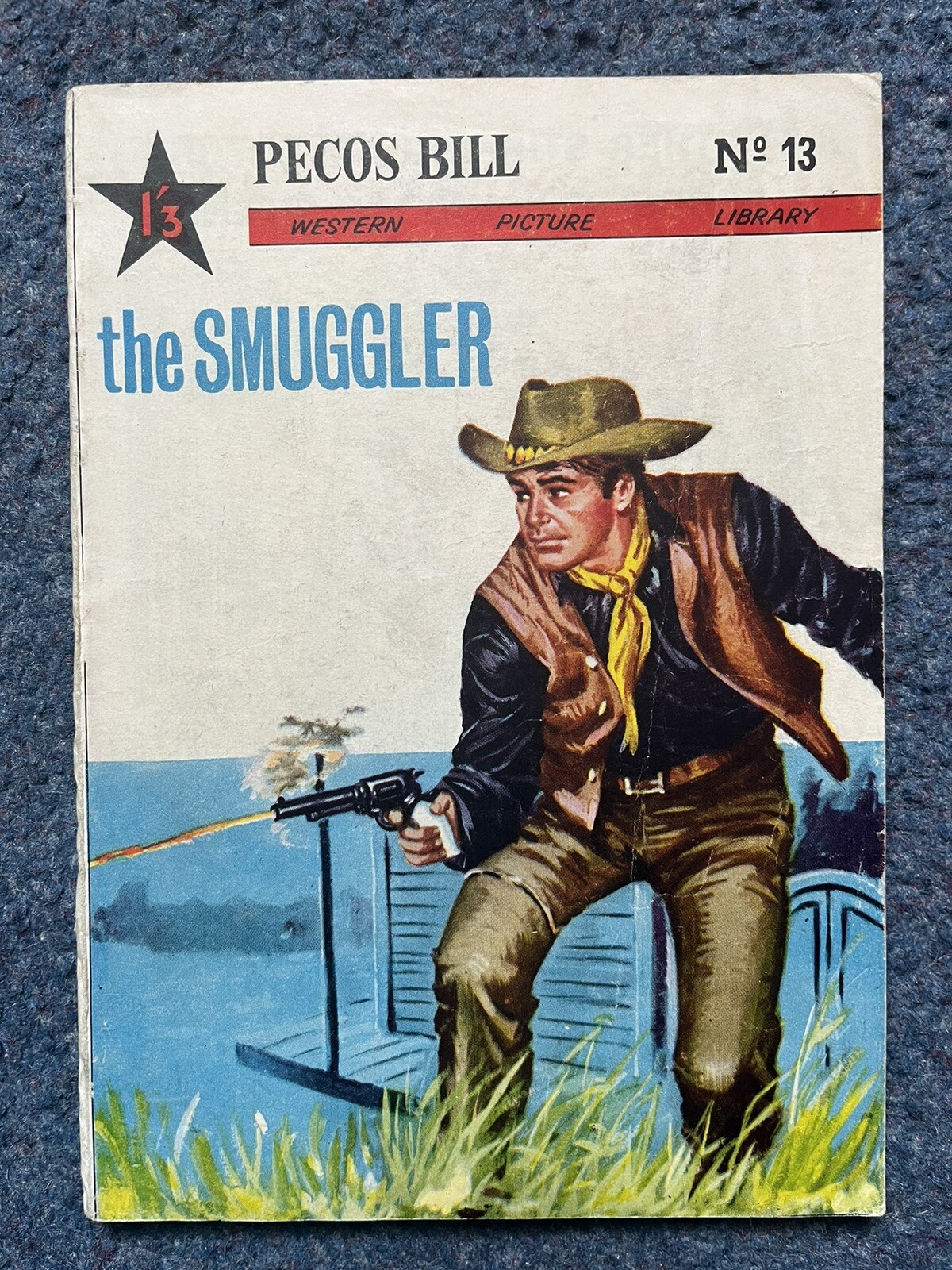 Pecos Bill Wild West Picture Library Comic No. 13 The Smuggler | eBay