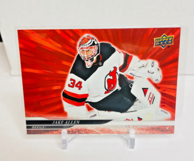 2024-25 Upper Deck Series 2 Outburst Red Jake Allen /25 #355 New Jersey ...