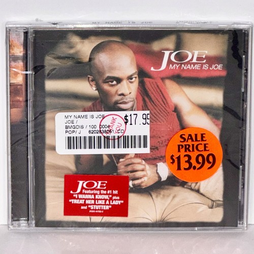 Factory Sealed (shrink wrapped) My Name Is Joe by Joe CD 12414170323| eBay