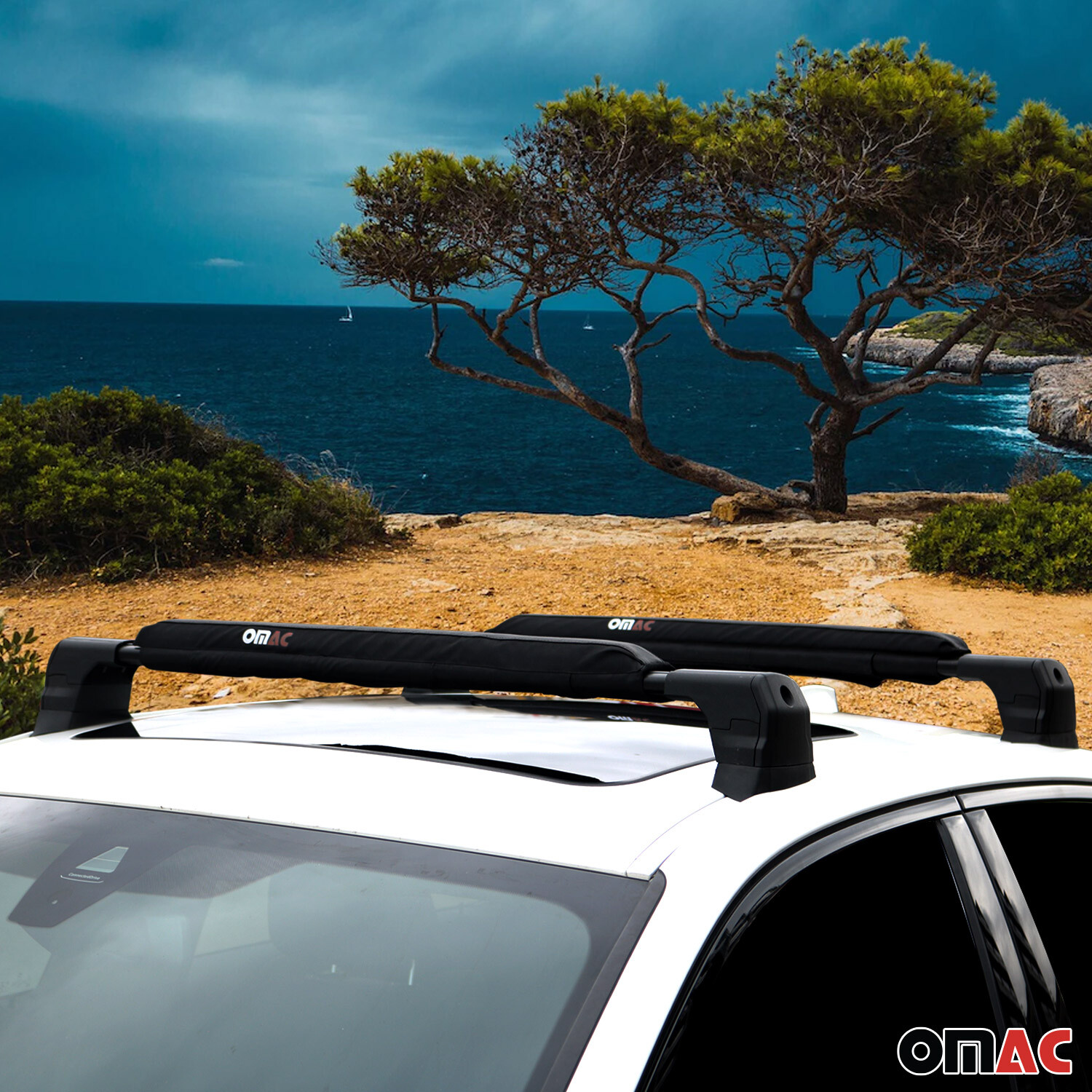 28" Roof Pad for Porsche Surfboard Kayak Canoe Cross Bars Protector ...