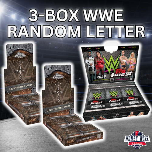 #015 - 2025 Topps WWE Finest + Cactus Jack Break #06 - Random Letter | eBay